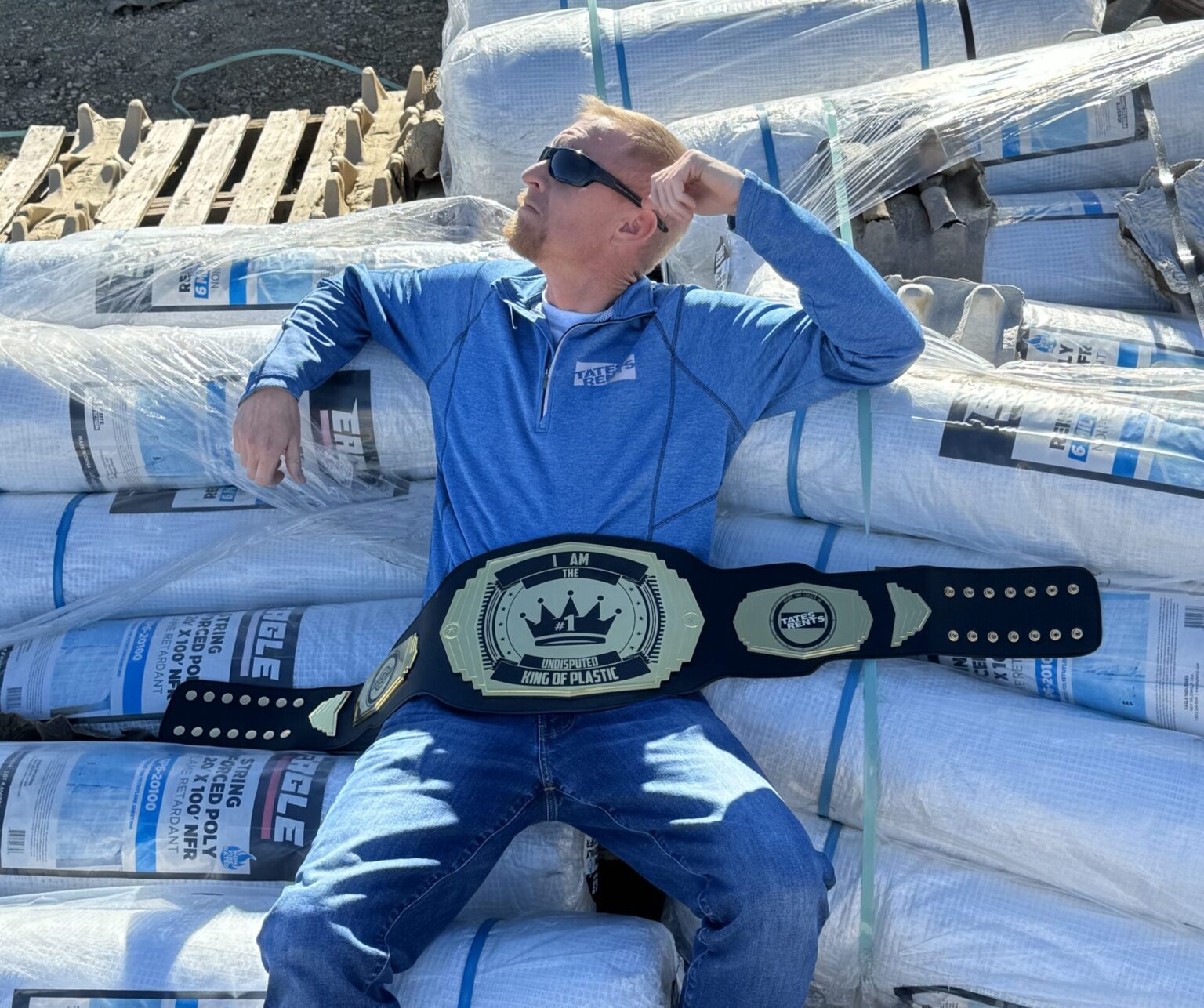 Wrestling Belt with Joe P for Andersen Const - Jan 2024 - Nick Durrant ...